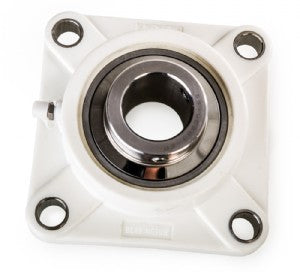 1" Thermoplastic 4-Bolt Flange SUCTF205-16 WHT – BearingsOn.com