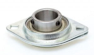 20MM Pressed Steel Oval 2-bolt Flange Bearing SBPFL204-20MM ...